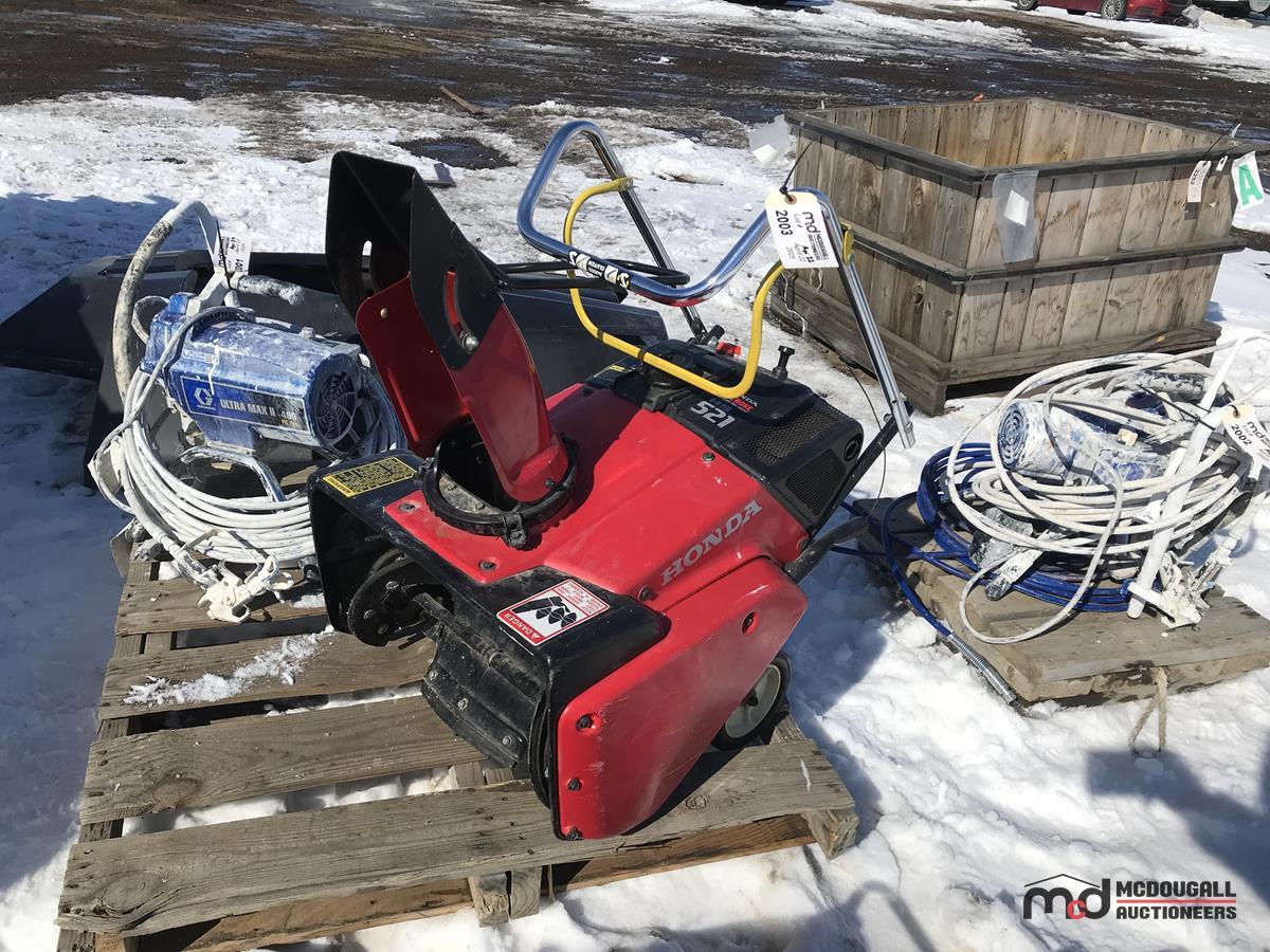 Honda HS 521 4-Stroke Snow Blower